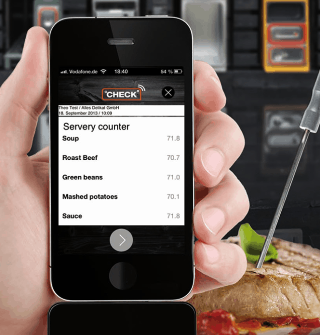 Capture HACCP data with °CHECK! - BGL Rieber