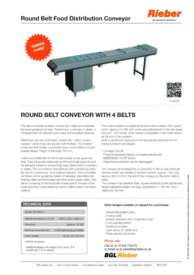 Conveyors - BGL Rieber