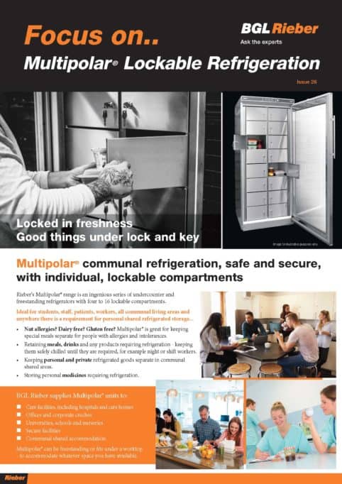 Five Multipolar refrigerators, or 72 ‘mini’ fridges…for Great Ormond Street - BGL Rieber