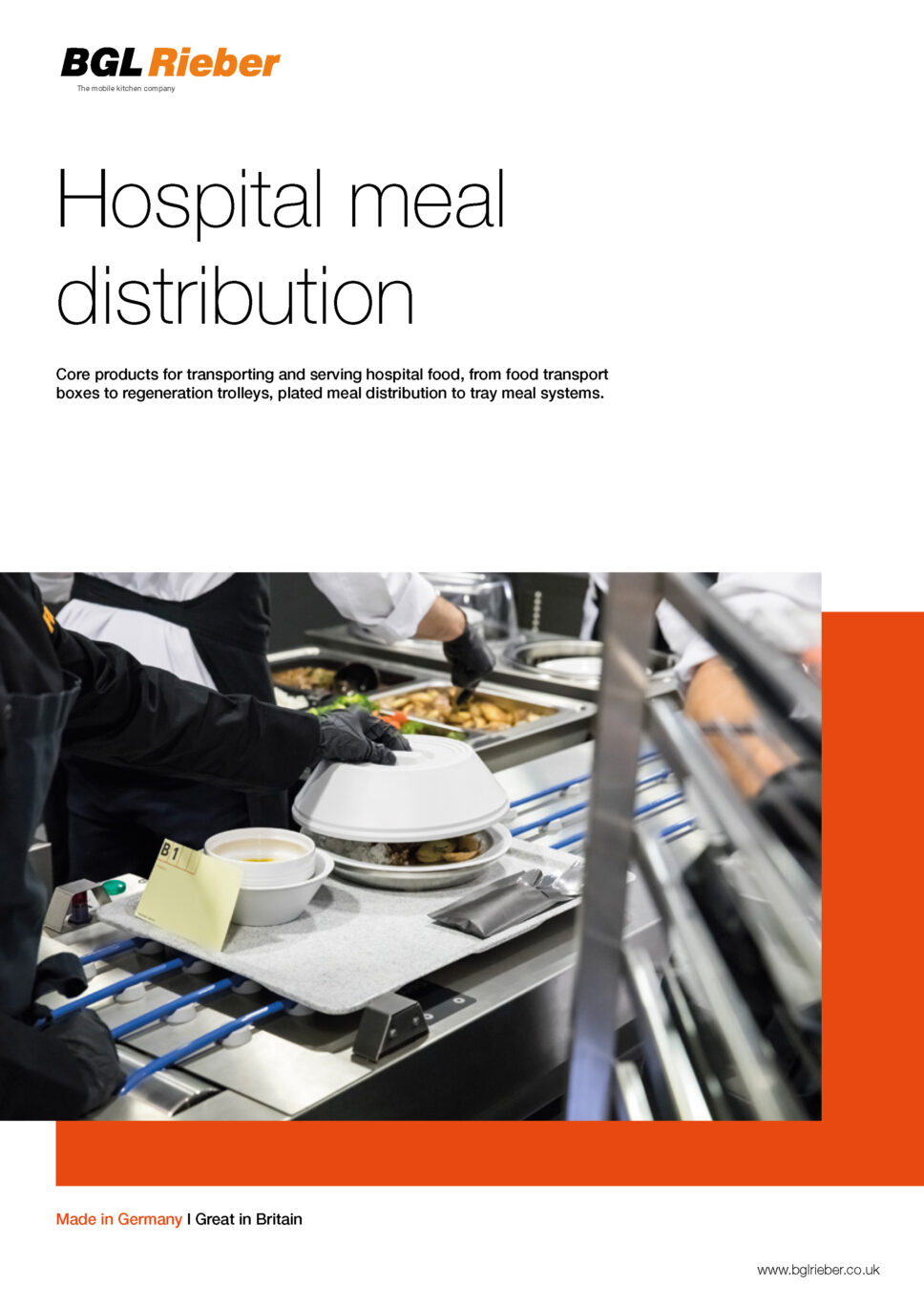 NEW Hospital meal delivery brochure - BGL Rieber